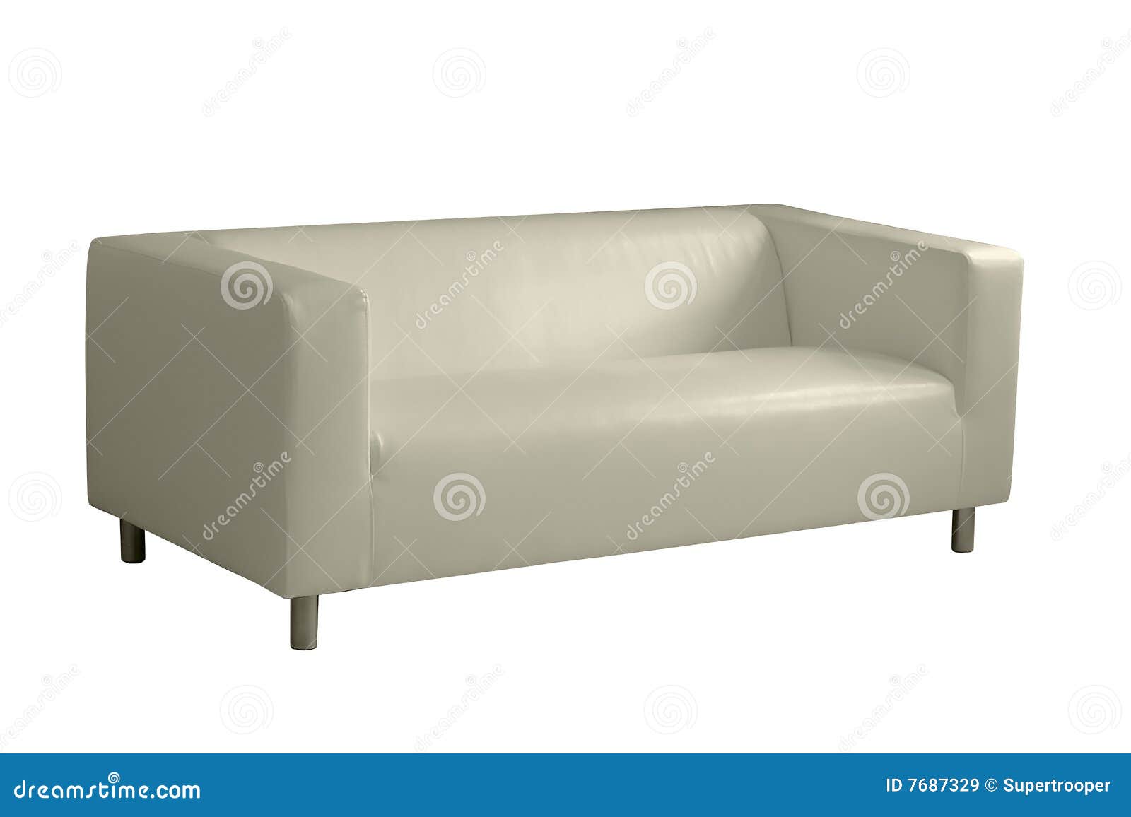 Divan image stock. Image du coussin, conception, espace - 7687329