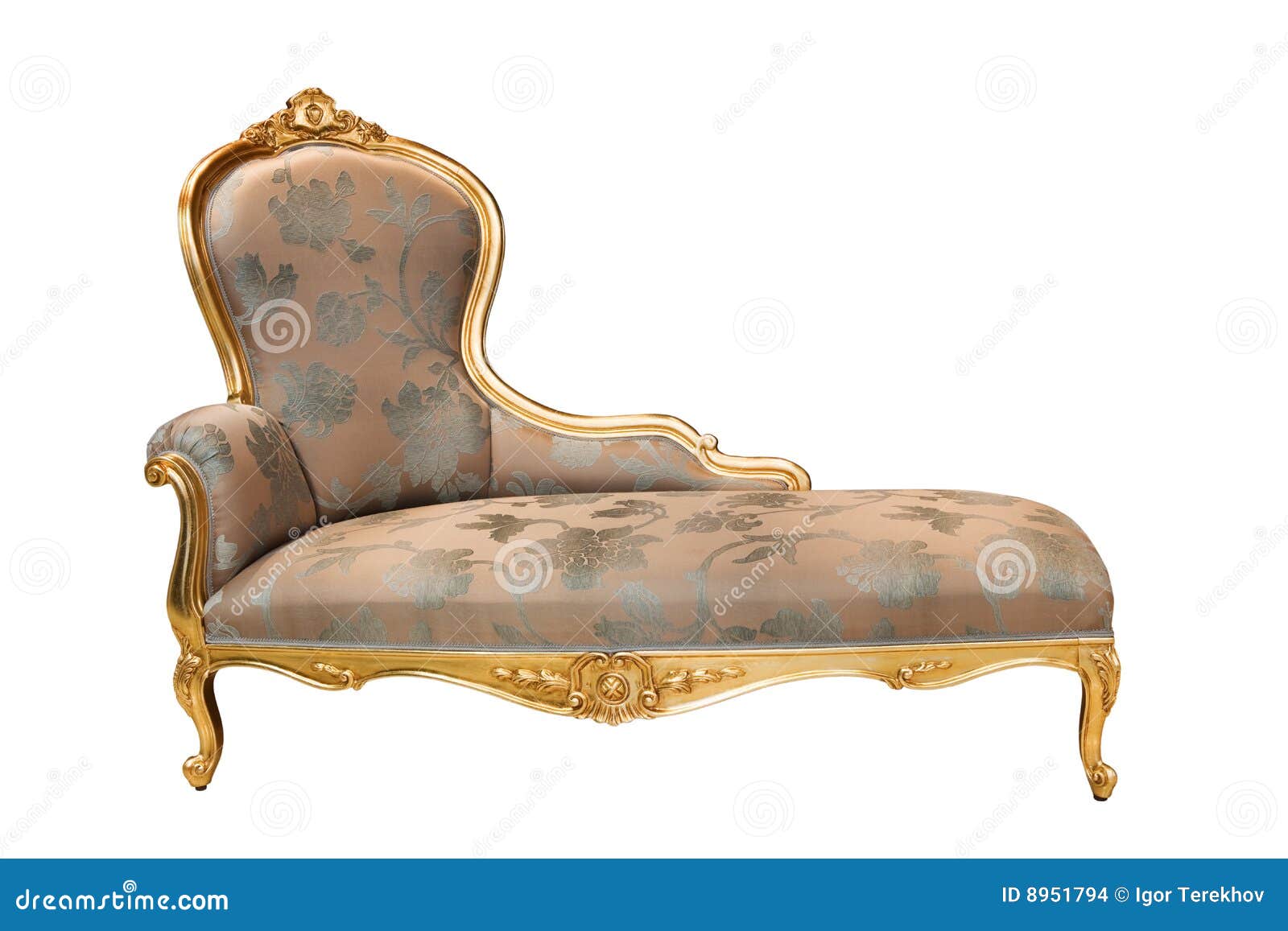 Divan riche photo stock. Image du image, fleuri, décoration - 8951794