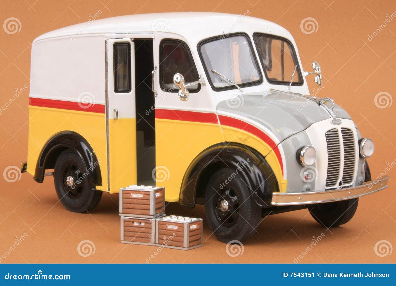 Divco Milk Delivery Van 1950 Stock Image - Image of divco, truck: 7543151