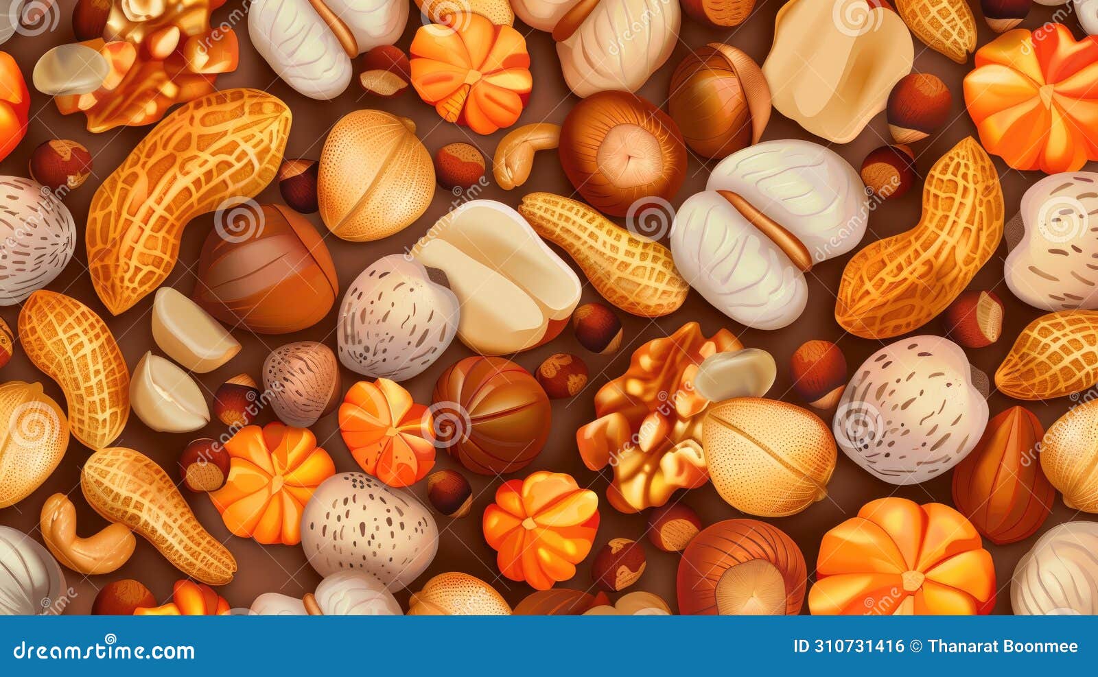 Dive into an Abstract Background Featuring a Diverse Heap of Assorted ...