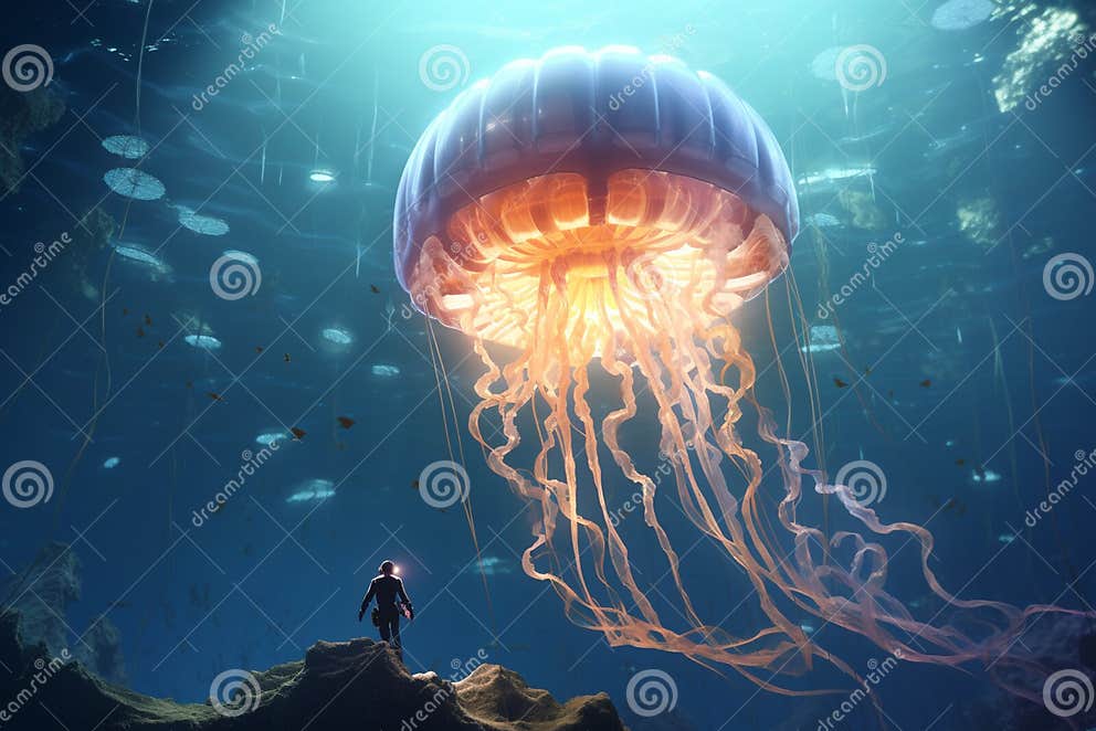 Dive into an Alternate Reality Where Giant Stock Illustration ...