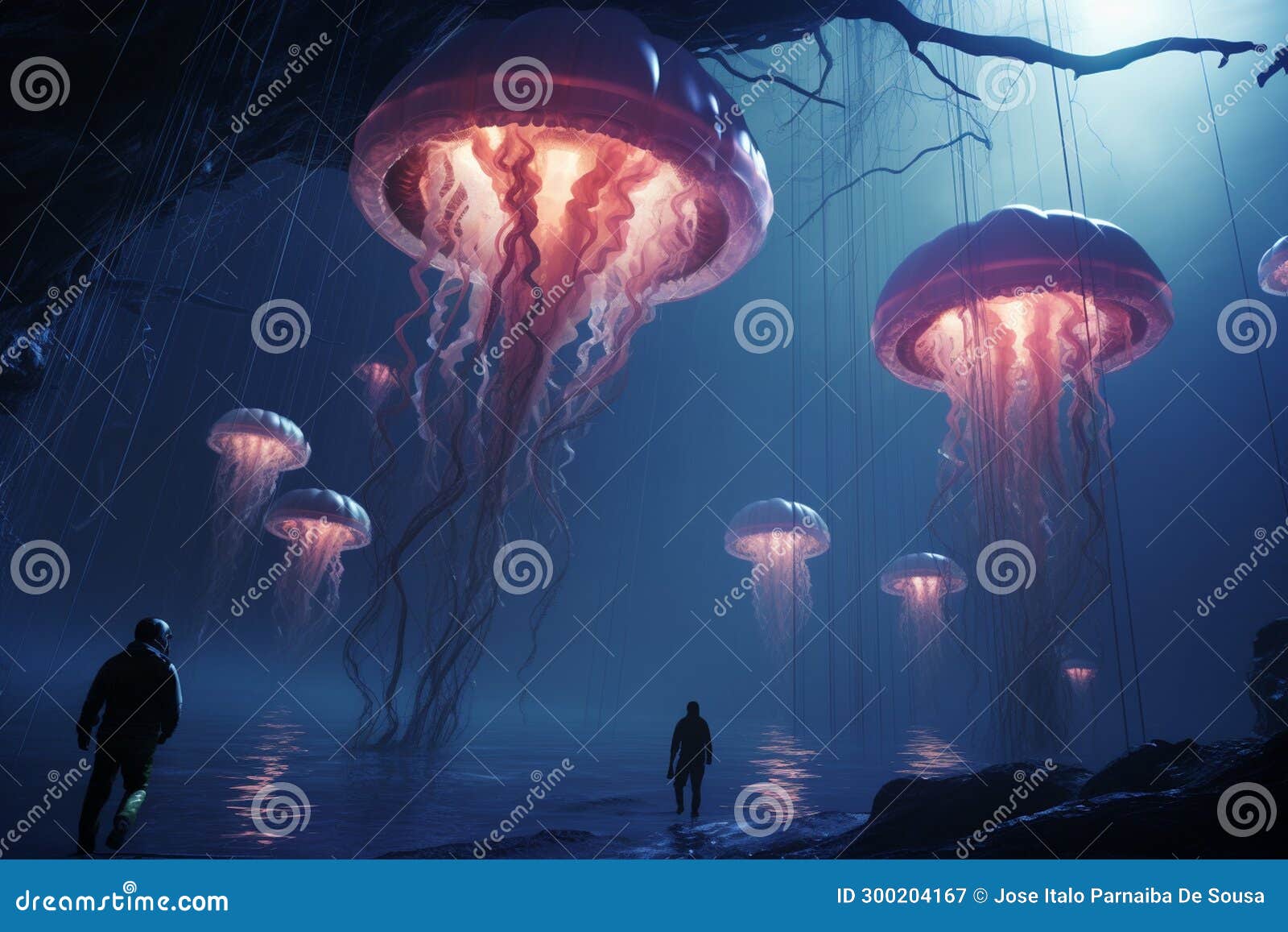 Dive into an Alternate Reality Where Giant Stock Illustration ...