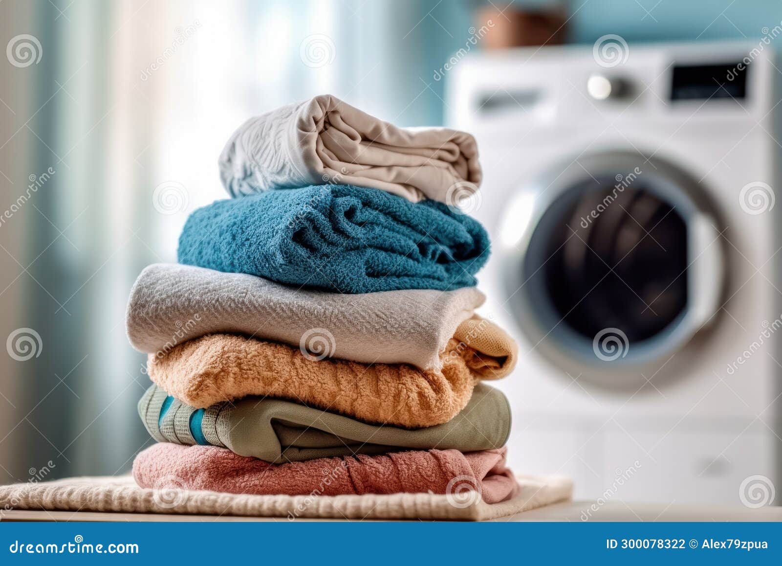 Clothing Care Bliss Clean and Dirty Clothes by the Washing Machine ...