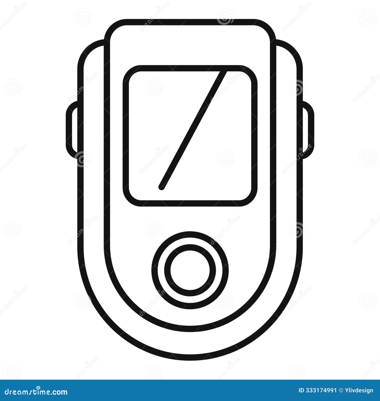 Dive Computer Showing Important Information for Diving Safety Stock ...