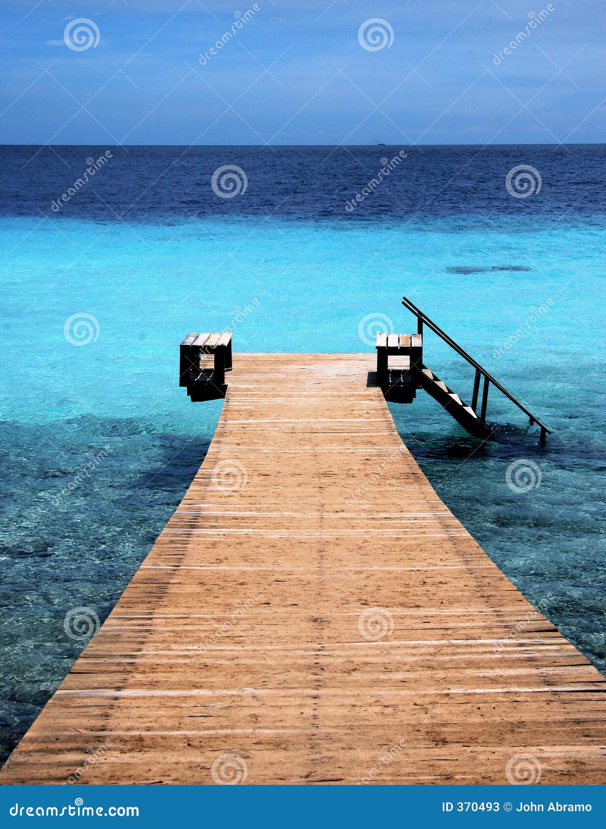 Dive dock stock image. Image of curacao, scuba, water, swim - 370493