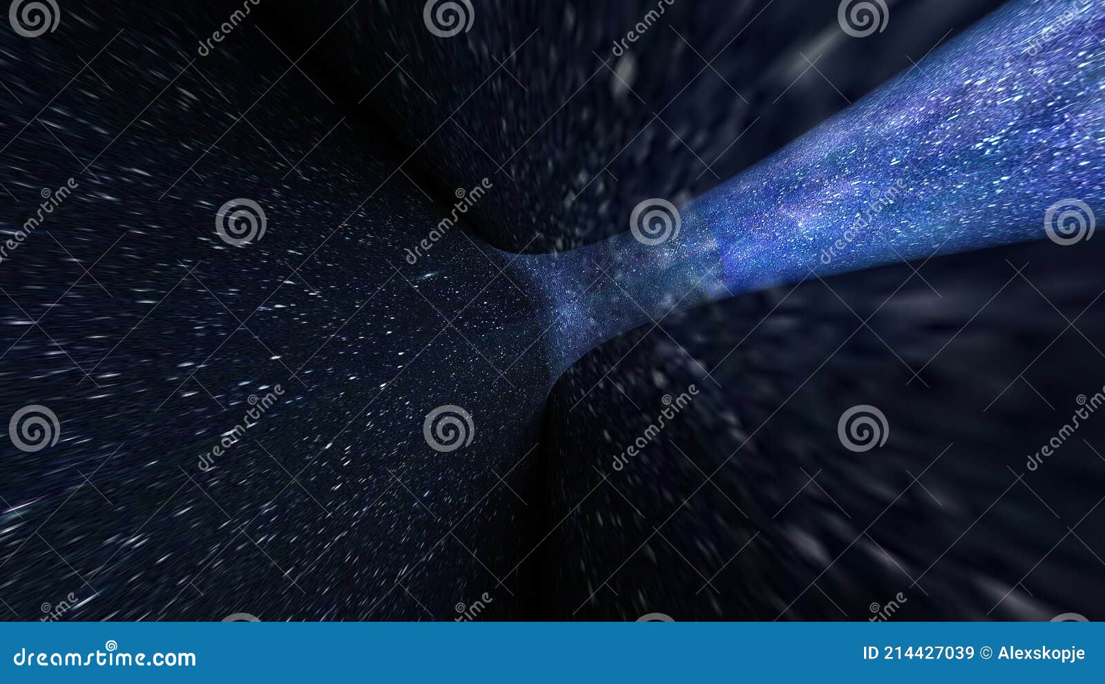 Dive through Fast Hyper Warp Stars Tunnel Stock Image - Image of lights ...