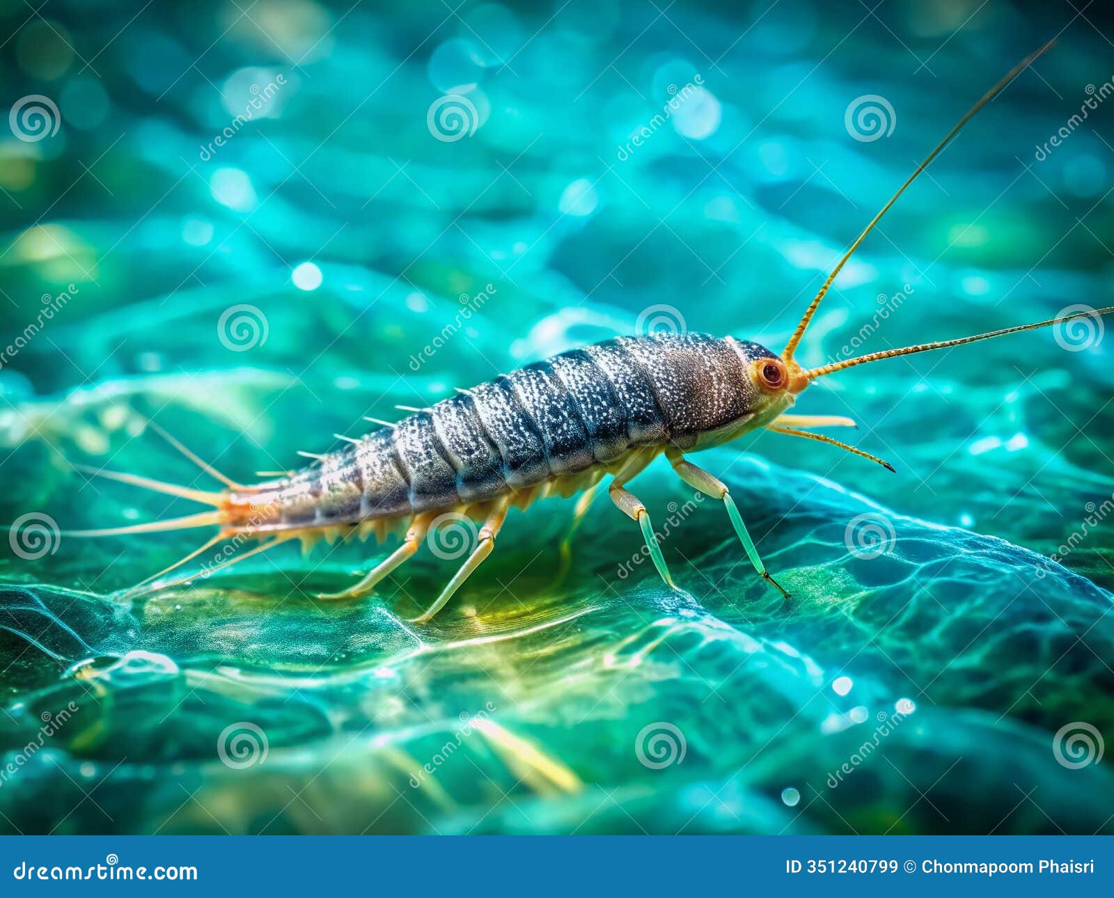 Unveiling The Hidden World A Stunning Macro Photography Of A Silverfish ...