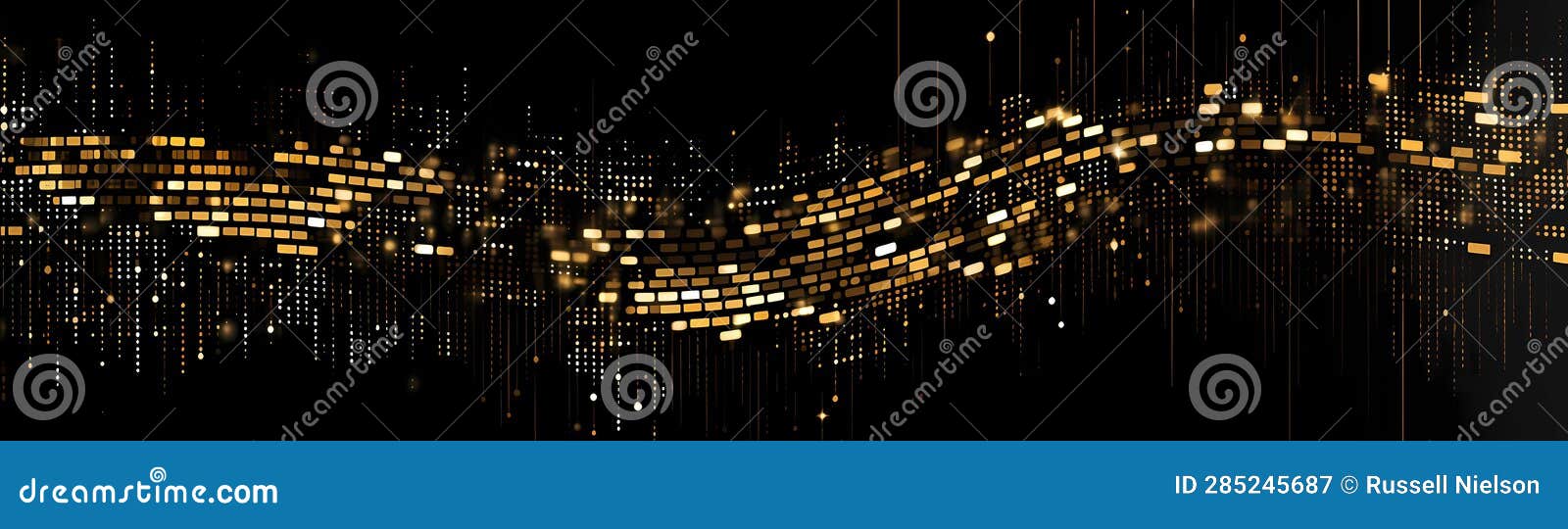 Ultra-Wide Background of Binary Code Design (Generative AI) Stock ...