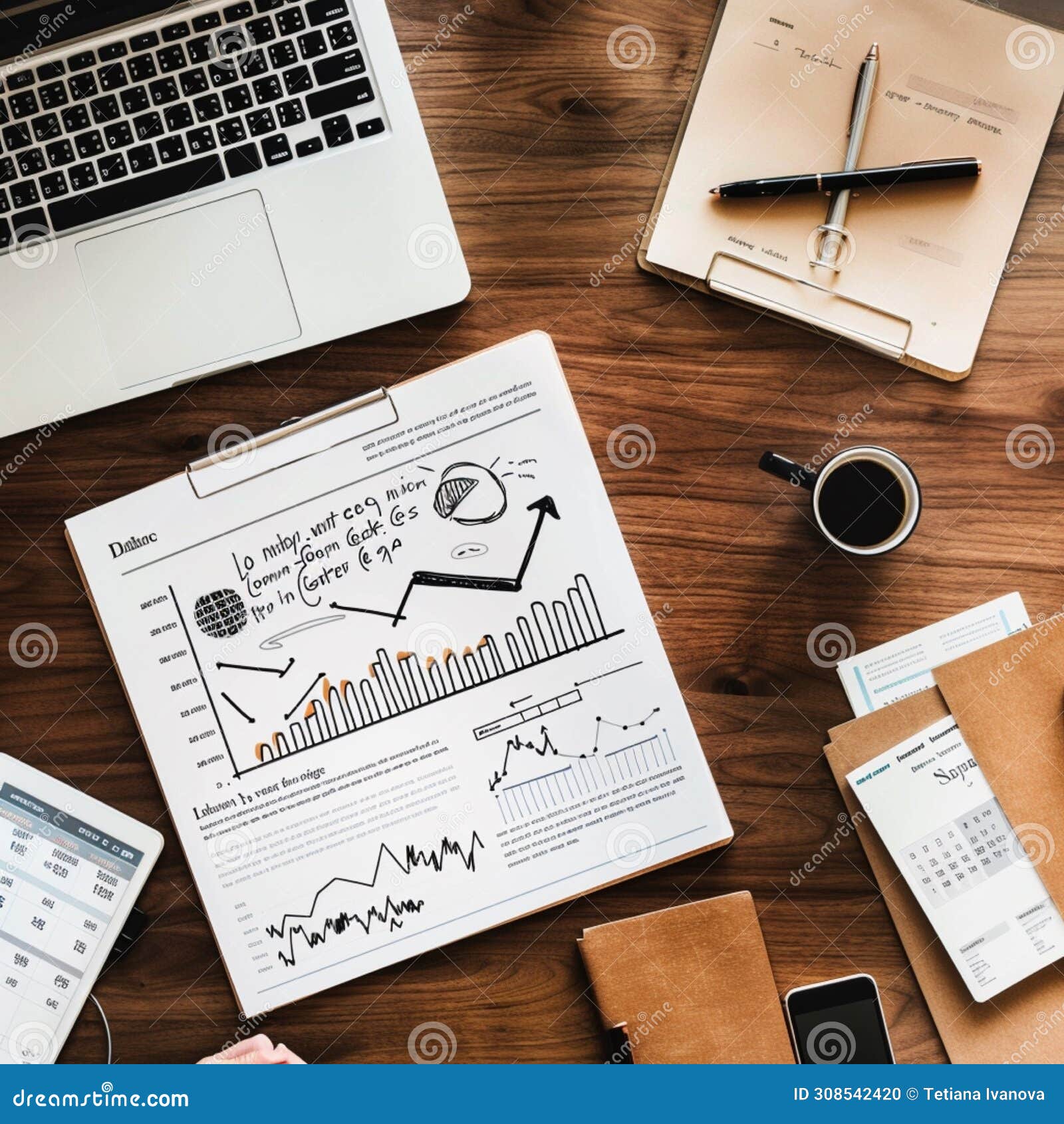 Marketing Plot Illustrated in a Professional Business Context. Stock ...