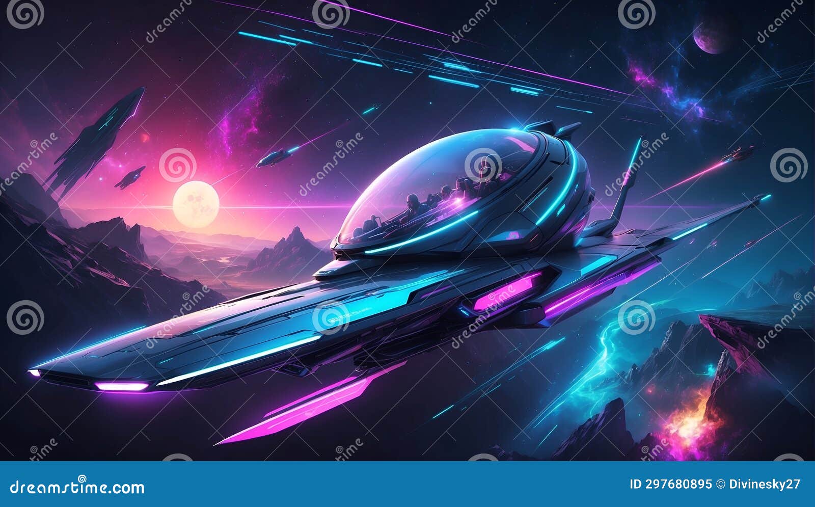 Space-age Chat Experiences: ChatGPT Template. Generative Ai Stock ...