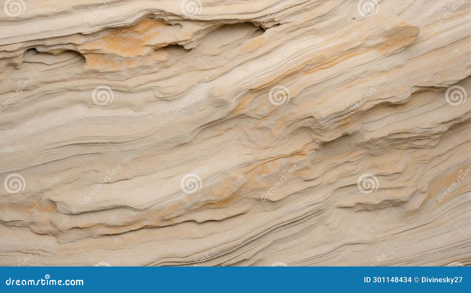 Spectrum of Stone: Banded Limestone Background. AI Generate Stock ...