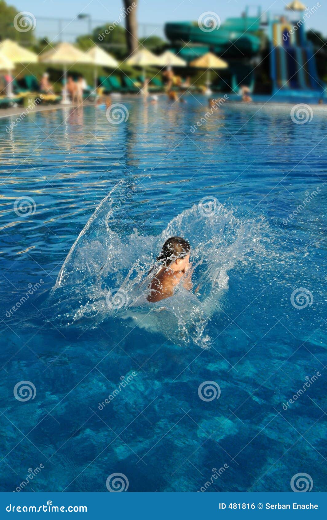 Dive with a splash 3 stock photo. Image of fresh, body - 481816