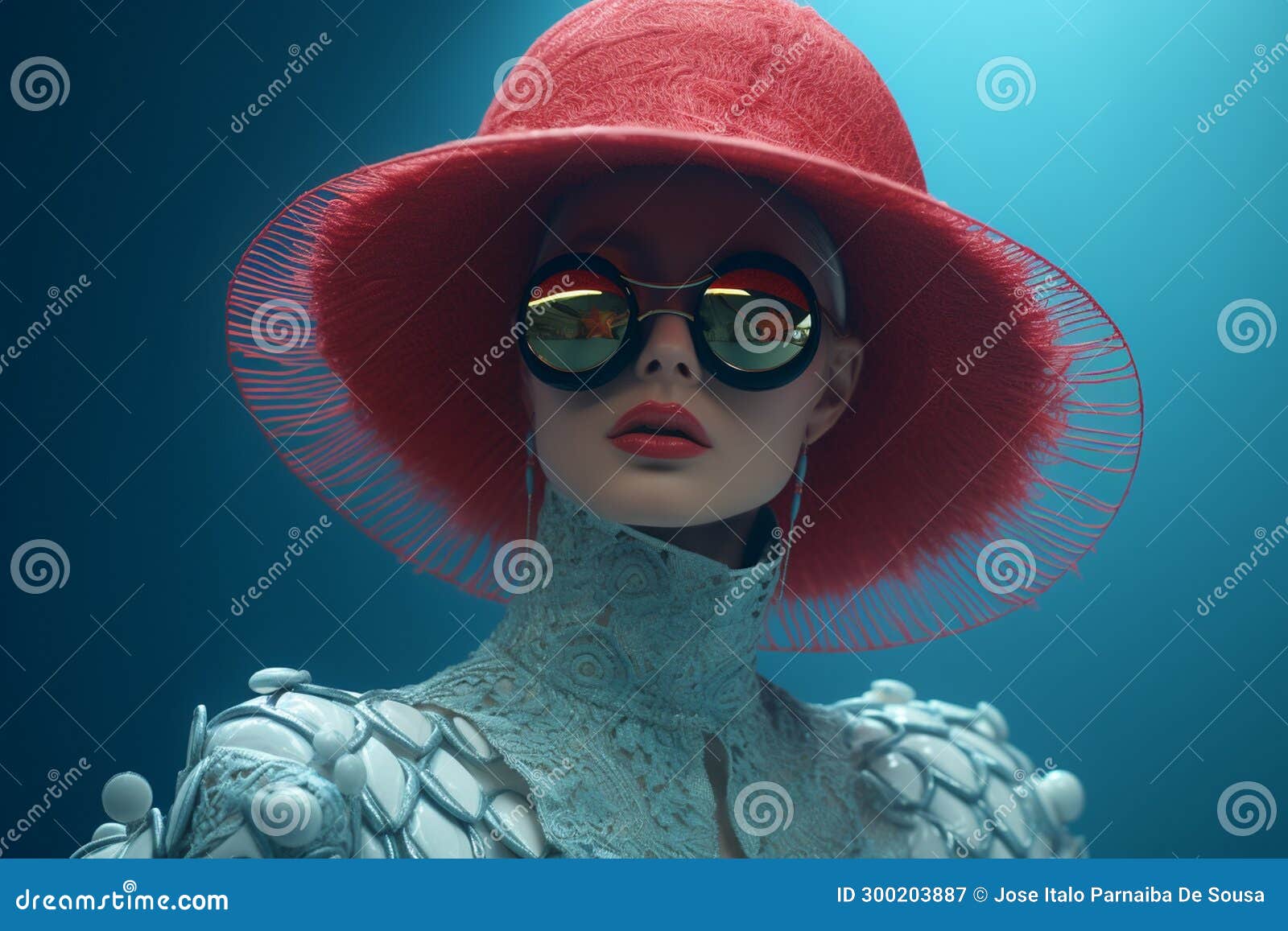 Dive into a Surreal World of Oversized Hats and Stock Illustration ...