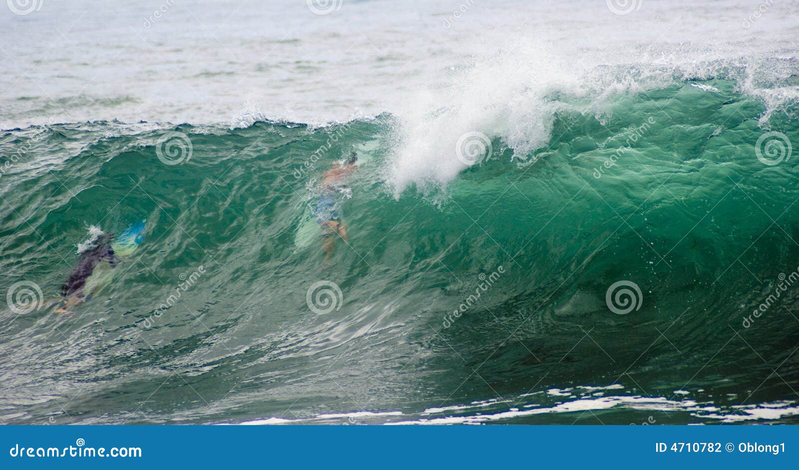 Dive Under Big Surf Wave stock photo. Image of outdoor - 4710782