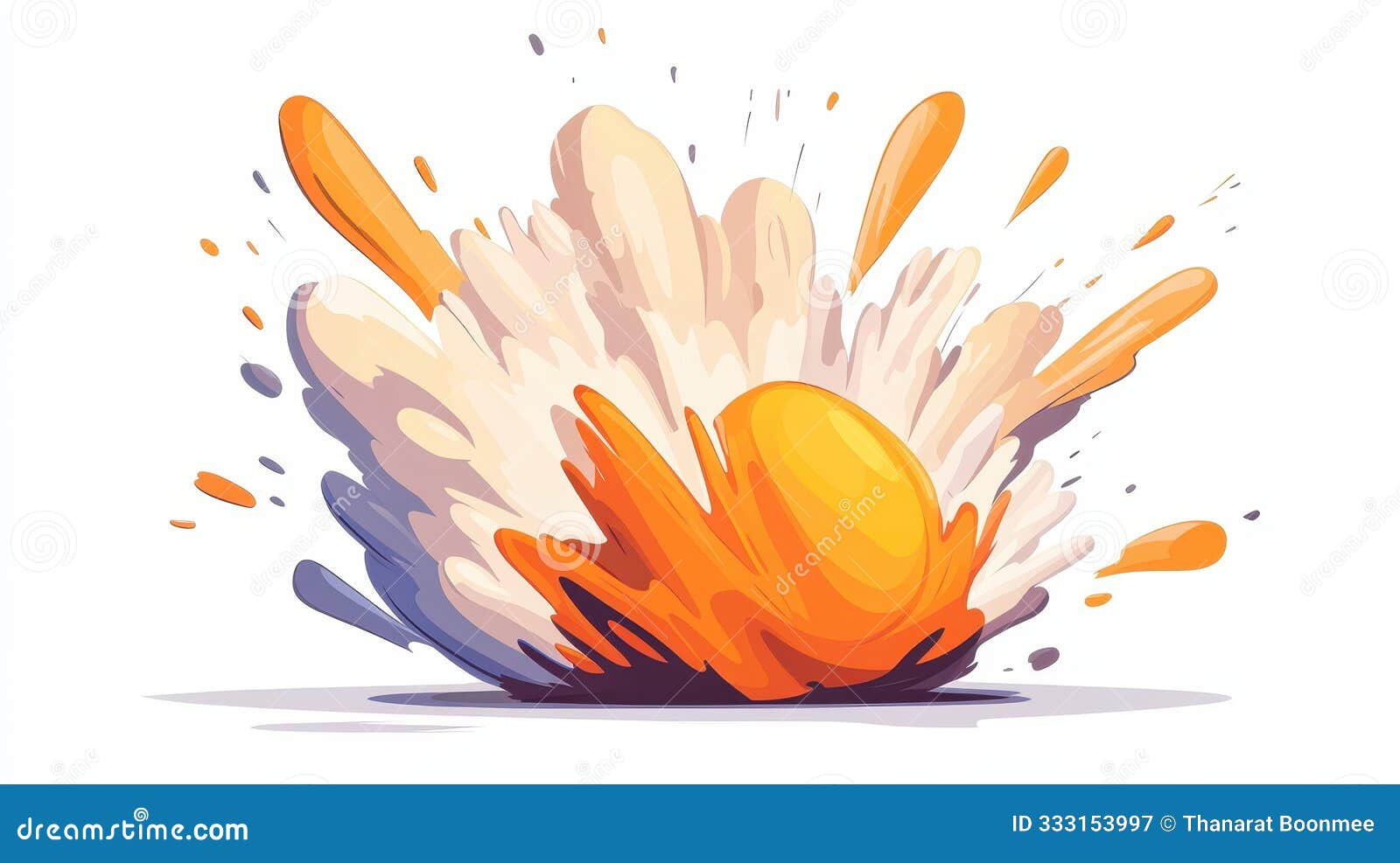 Dive into a Vibrant Explosion of Dynamic Movements in a Mangoshaped ...