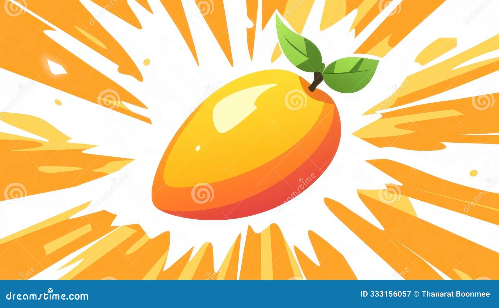 Dive into a Vibrant Explosion of Dynamic Movements in a Mangoshaped ...