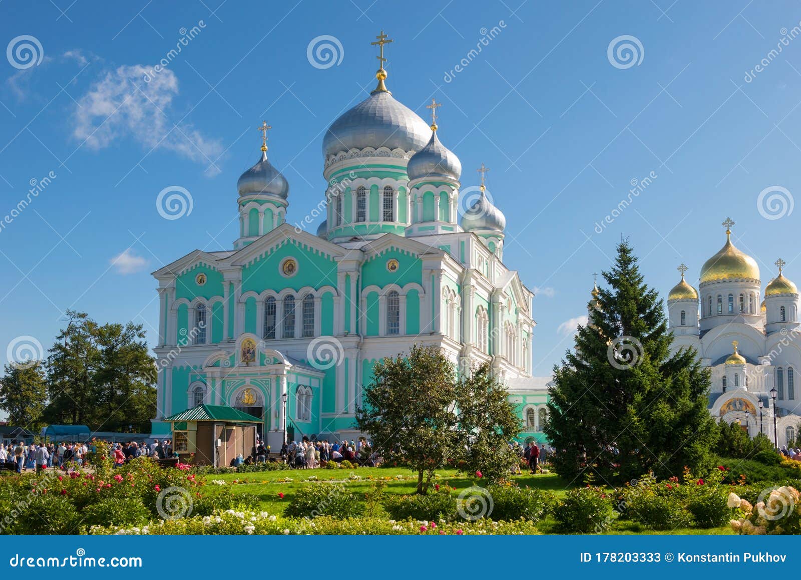 DIVEEVO, Trinity Cathedral of the Trinity Seraphim-Diveevo Monastery ...