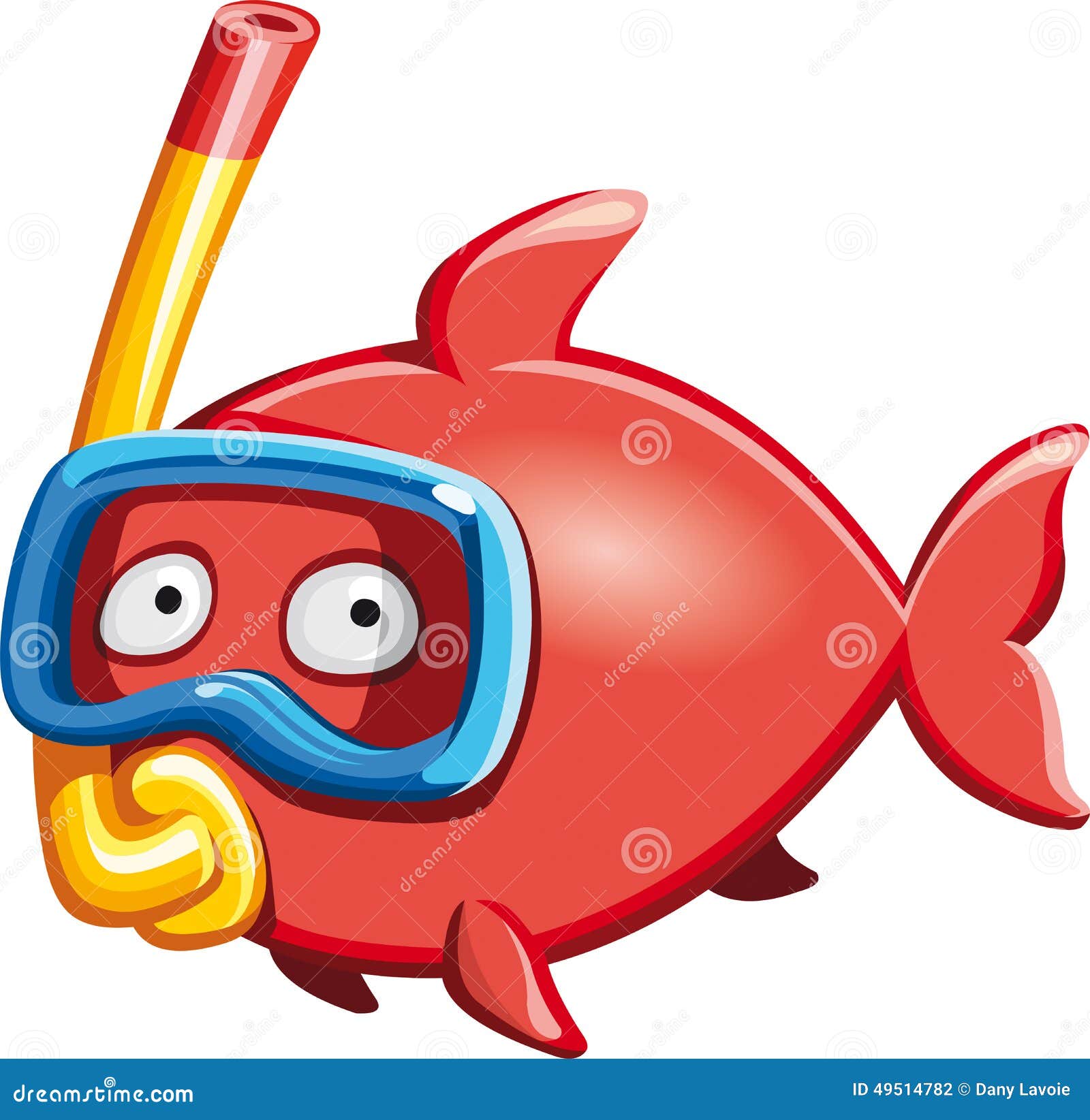 Diver fish stock illustration. Illustration of ecological - 49514782