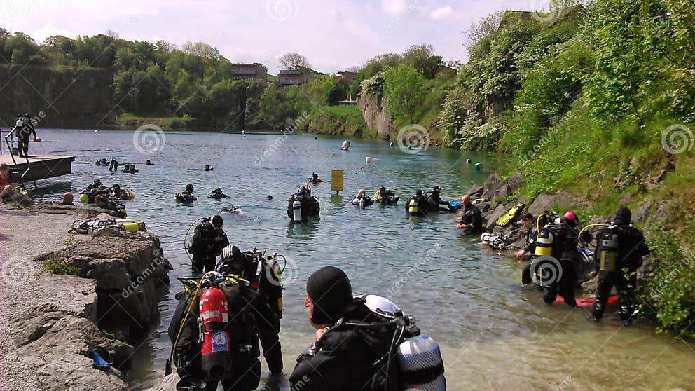 Scuba Diving editorial photo. Image of diving, capernwray - 51342386