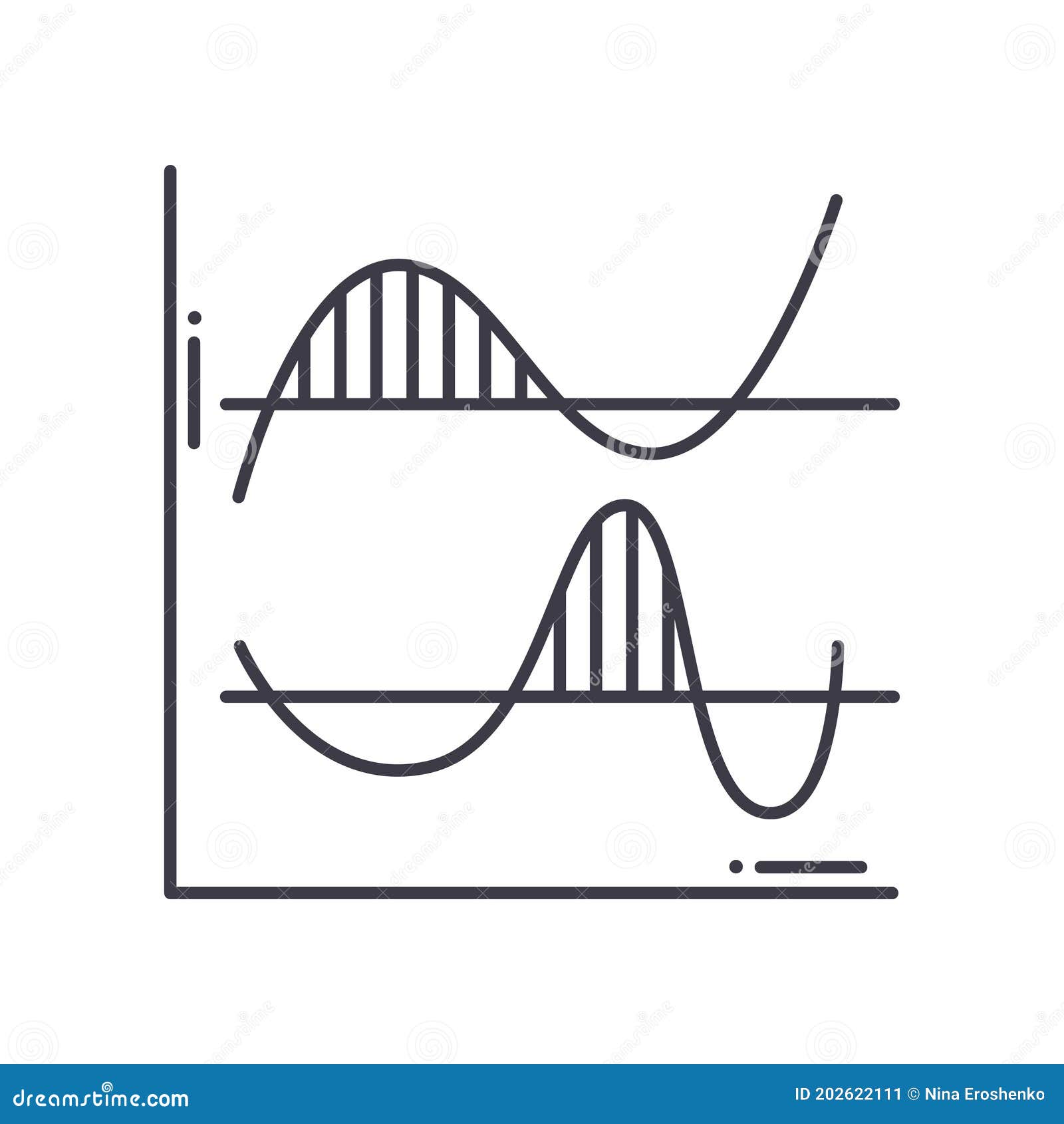 Divergence Icon, Black Vector Sign With Editable Strokes, Concept ...