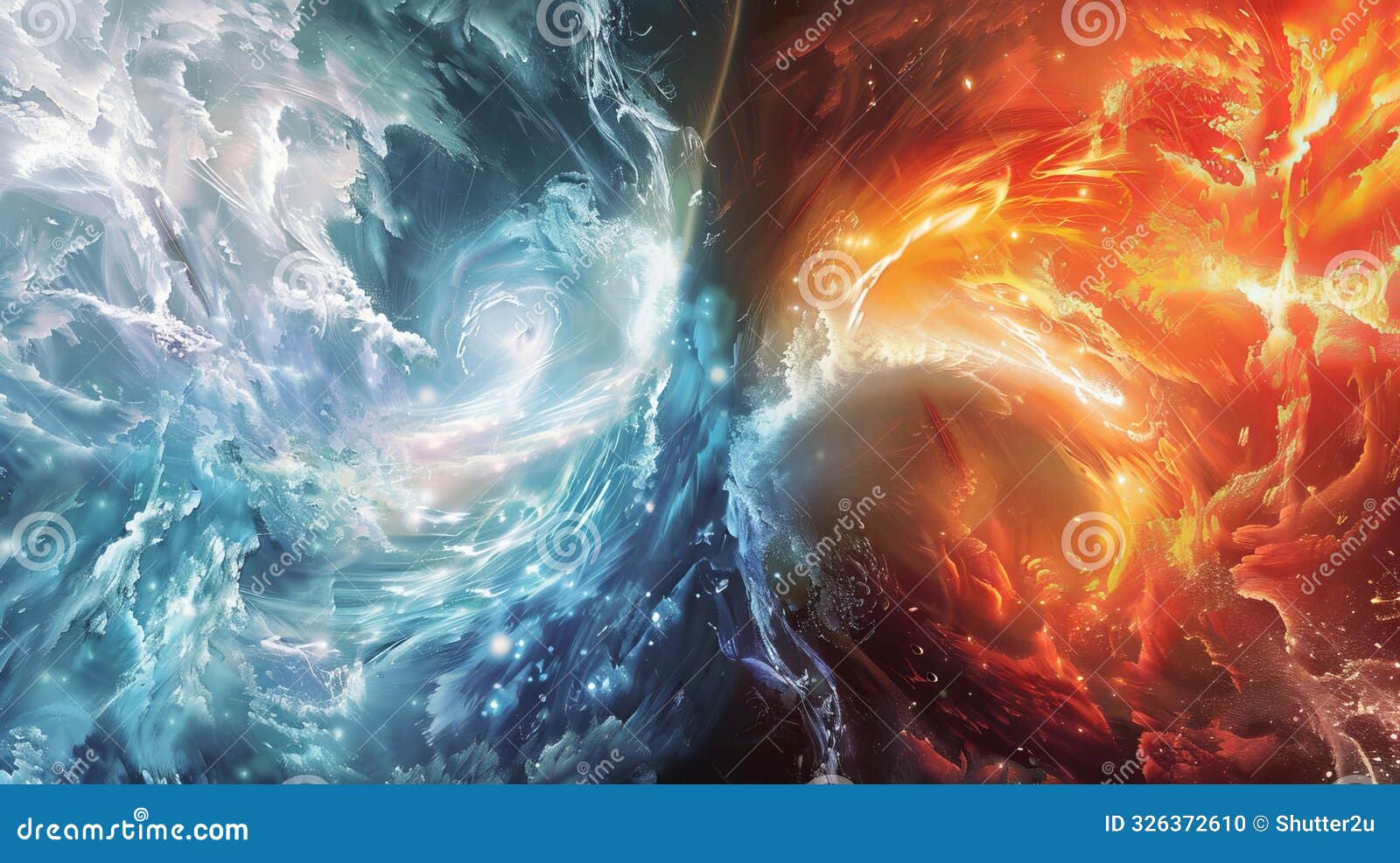 Divergent Convergence of the Two Different Fire and Ice Contrast Stock ...