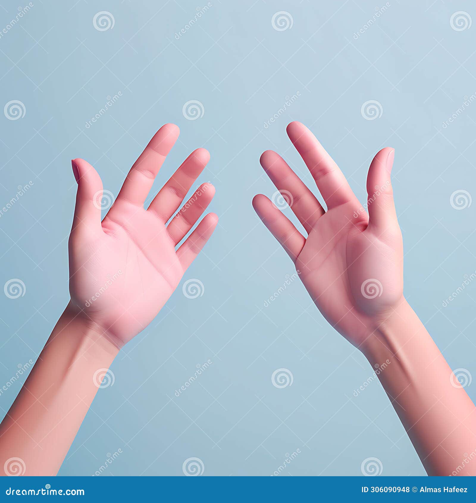 Diverging Paths: Close-Up of Pink Hands Pointing in Different ...