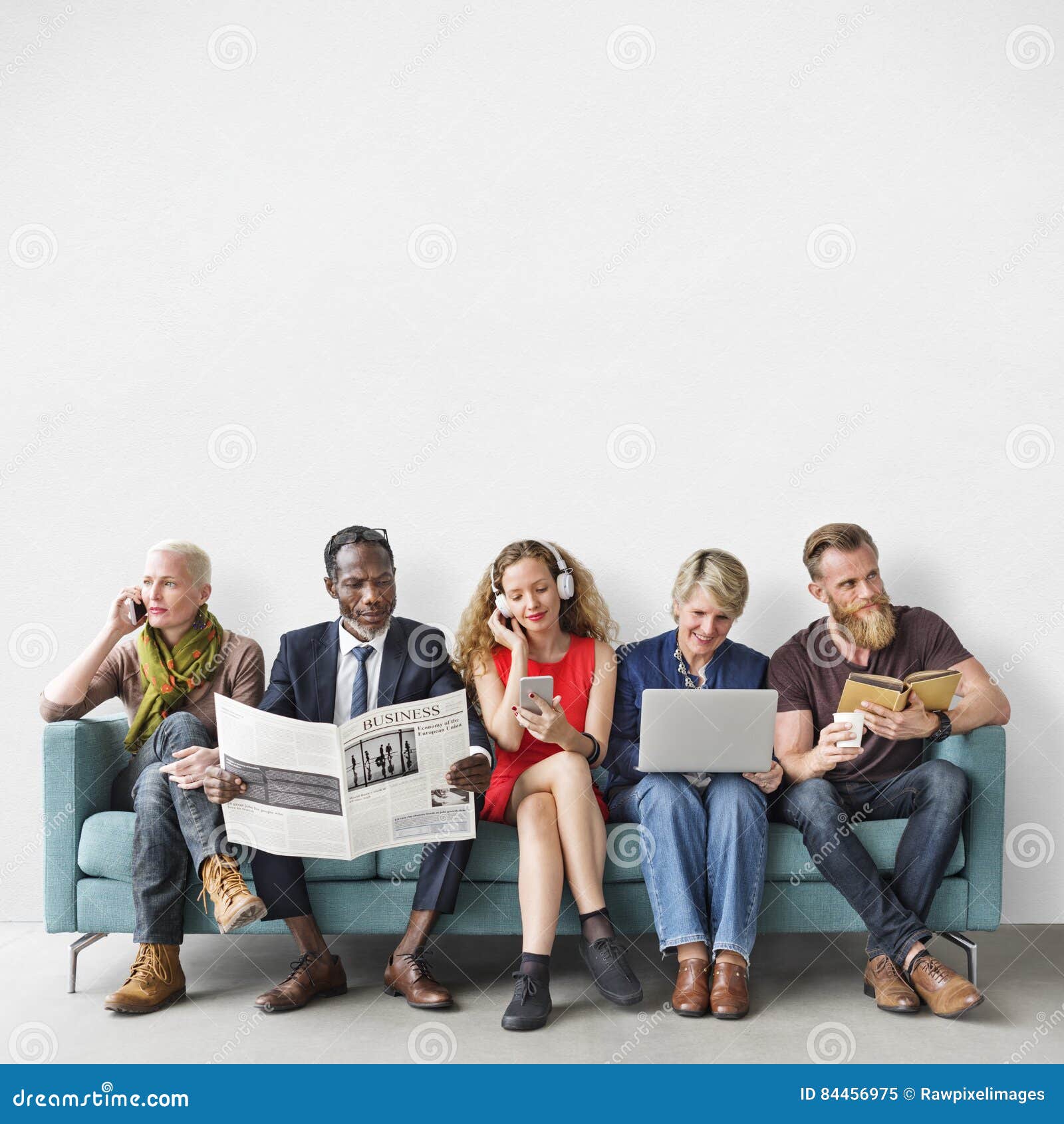 Divers De Activiteitenconcept Van De Groeps Mensen Communautair ...