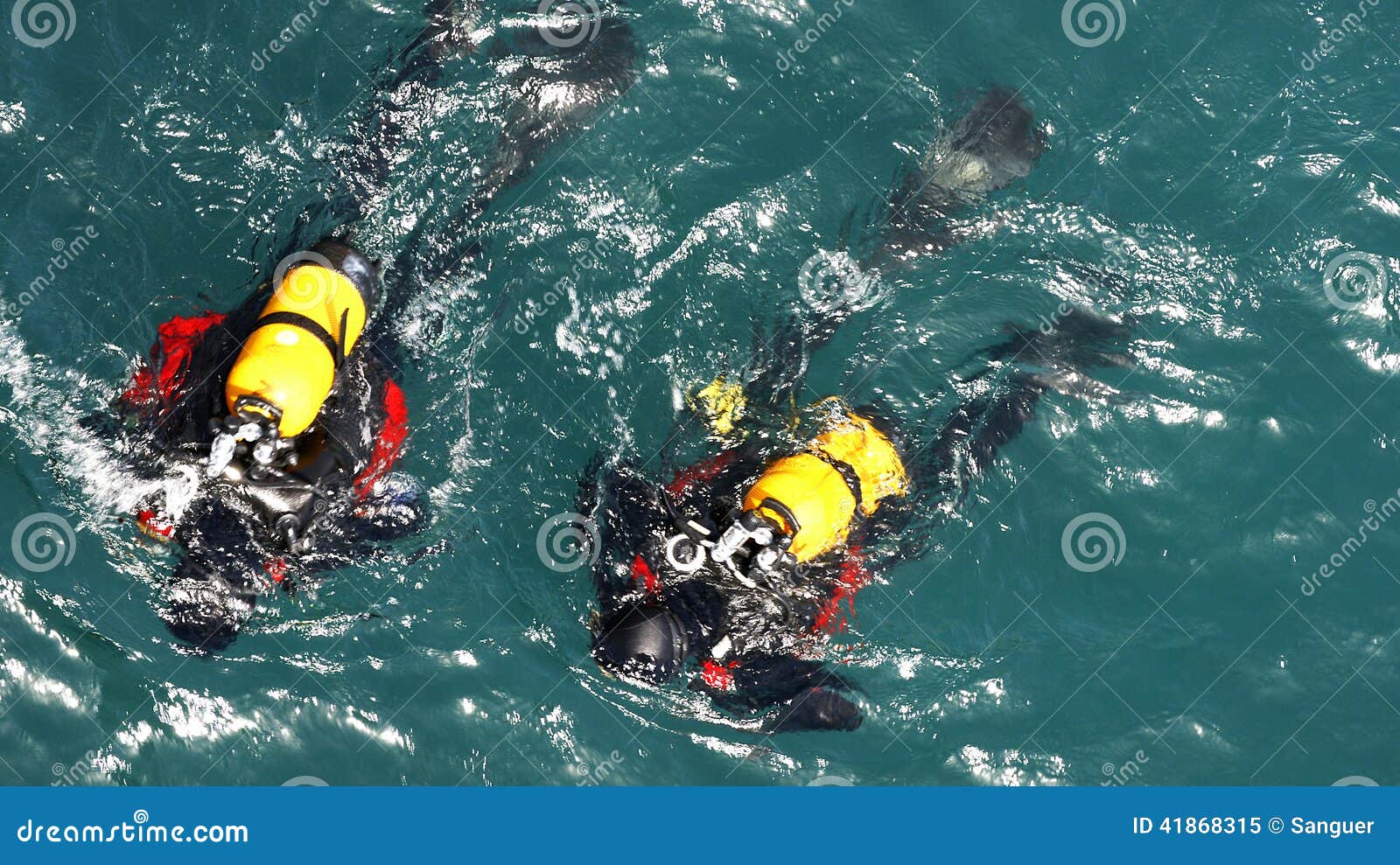 Divers or frogmen editorial image. Image of frogman, underwater - 41868315