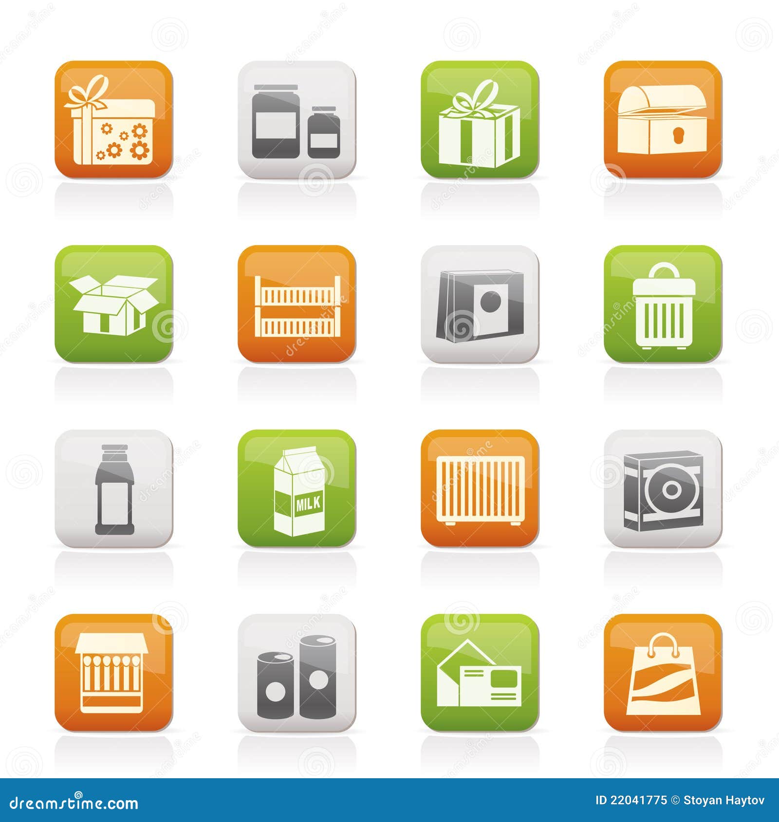 Diversa Clase De Iconos Del Conjunto Ilustración del Vector ...