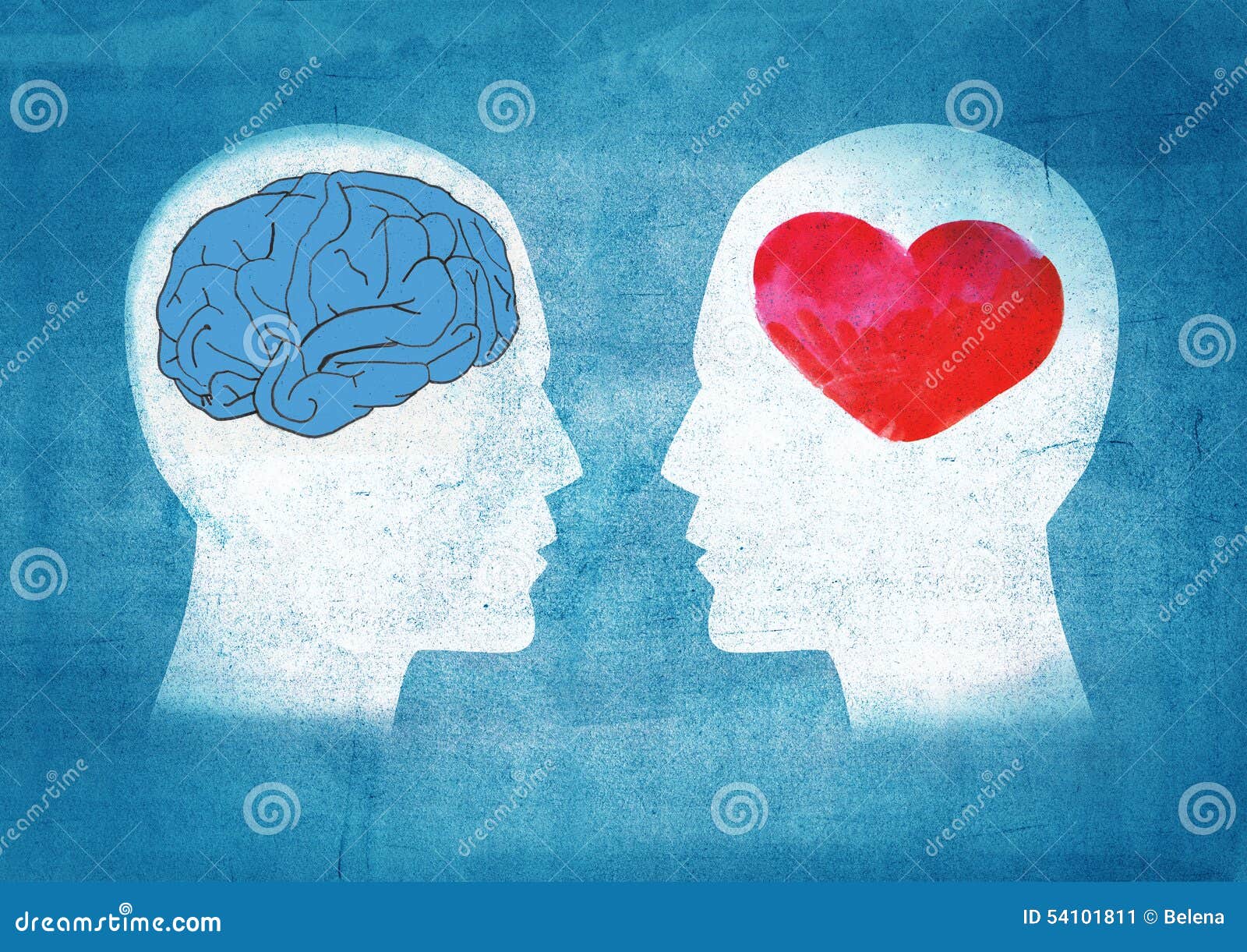 Diversa gente de la psique stock de ilustración. Ilustración de pista ...