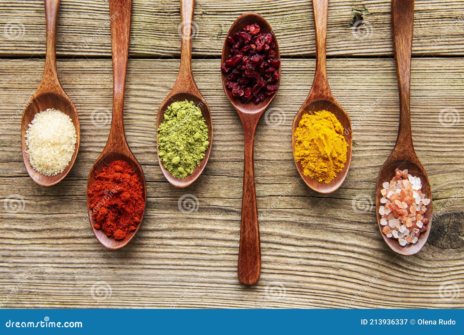 Diversas Hierbas Y Especias De Colores Imagen de archivo - Imagen de ...