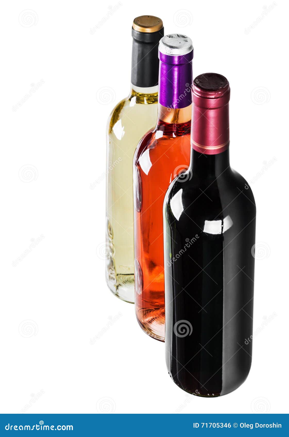 Diversas Variedades De Botellas De Vino Foto de archivo - Imagen de ...