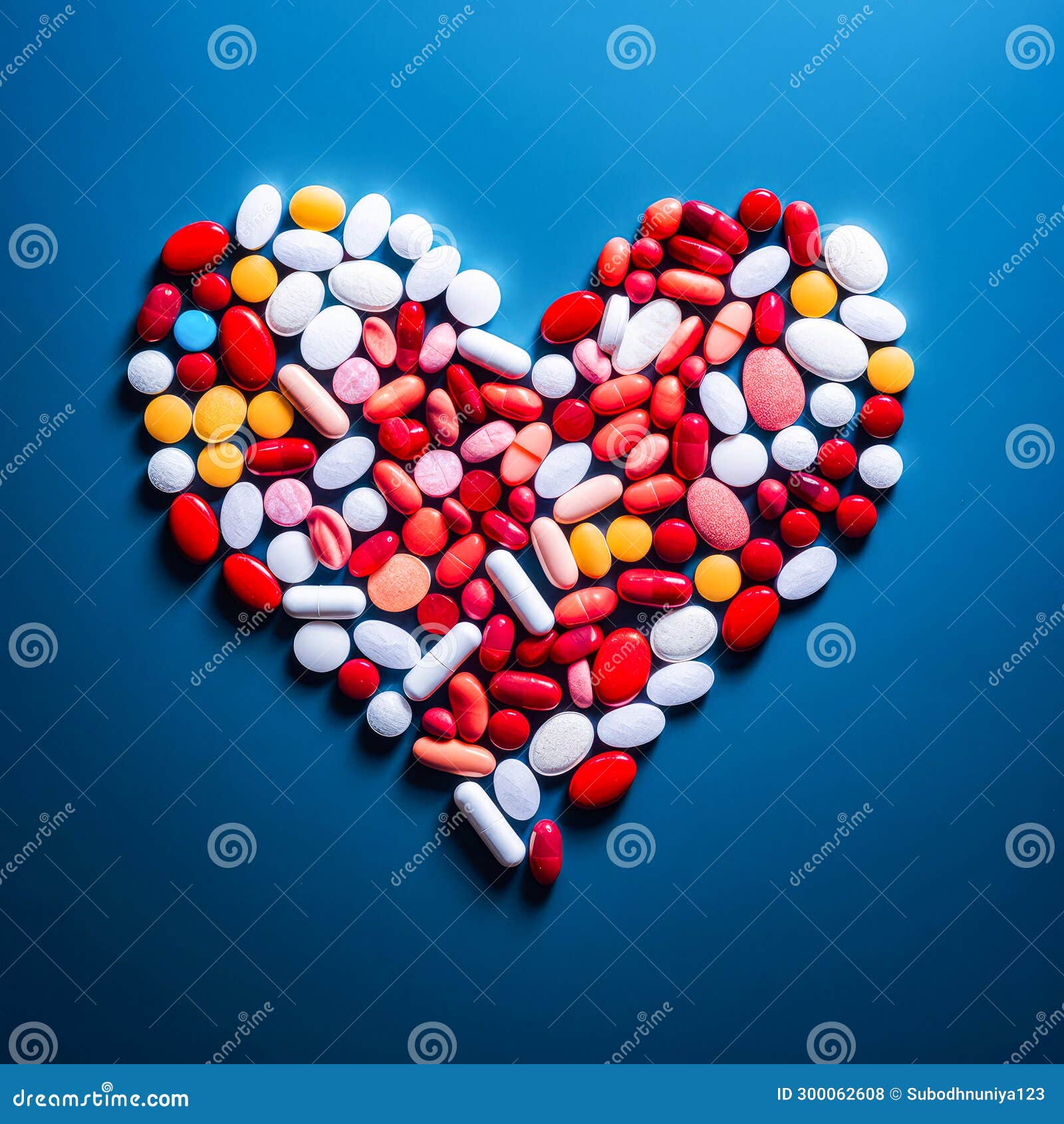 A Diverse Array of Medication Capsules and Tablets for Various Medical ...