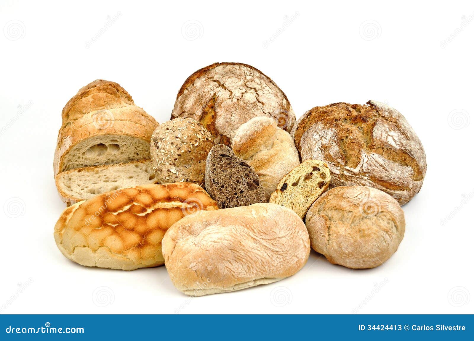 Diverse broden. stock afbeelding. Image of broden, voedsel - 34424413