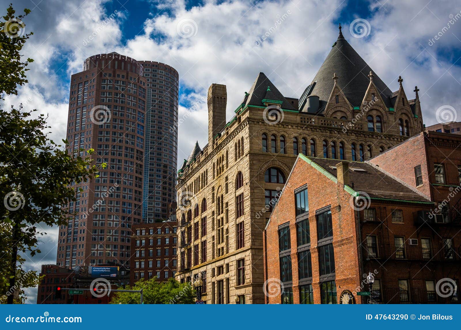 Diverse Buildings in Boston, Massachusetts. Editorial Image - Image of ...