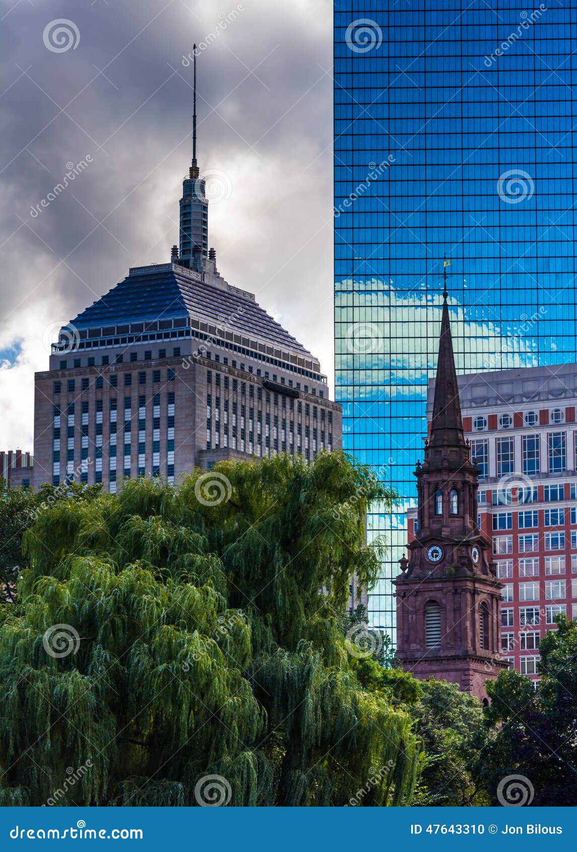 Diverse Buildings in Boston, Massachusetts. Stock Photo - Image of ...