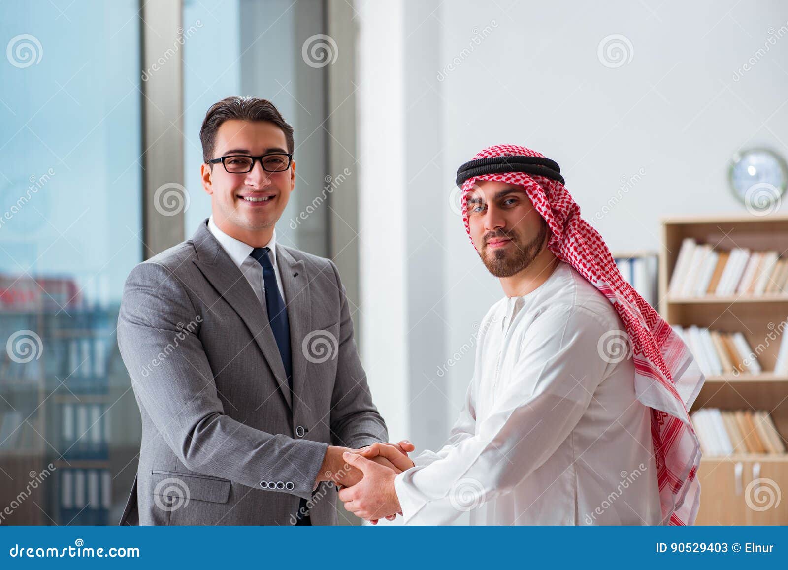 The Diverse Business Concept with Arab Businessman Stock Image - Image ...