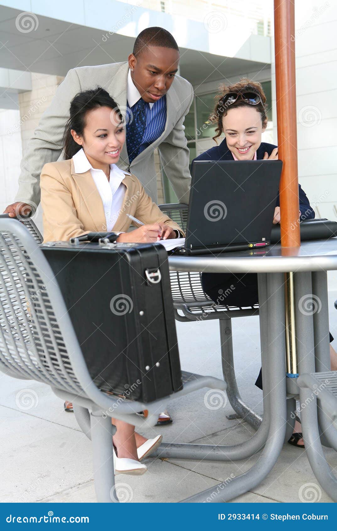 Diverse Business Group stock photo. Image of american - 2933414