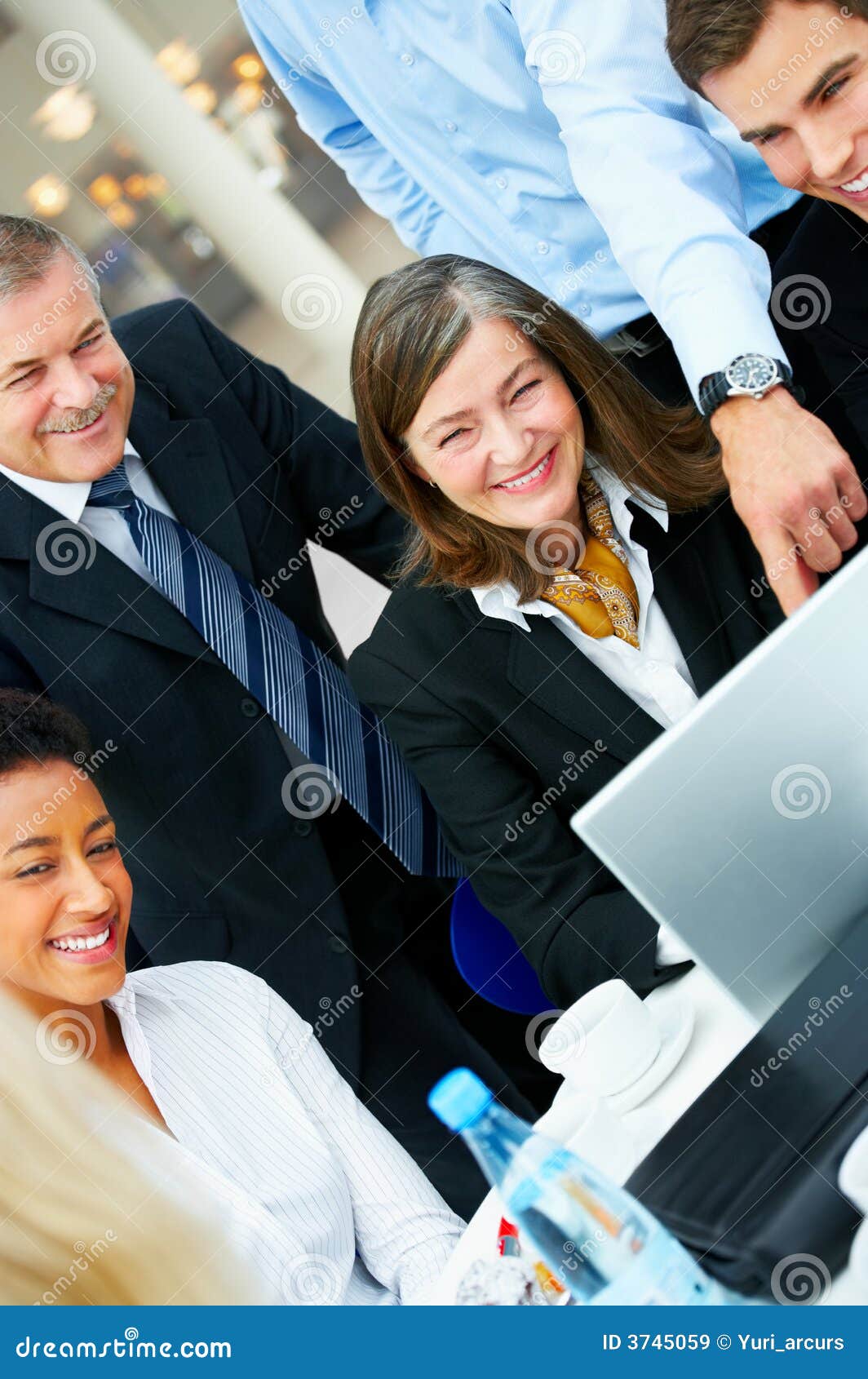 Diverse Business Group Meeting Stock Image - Image of office ...