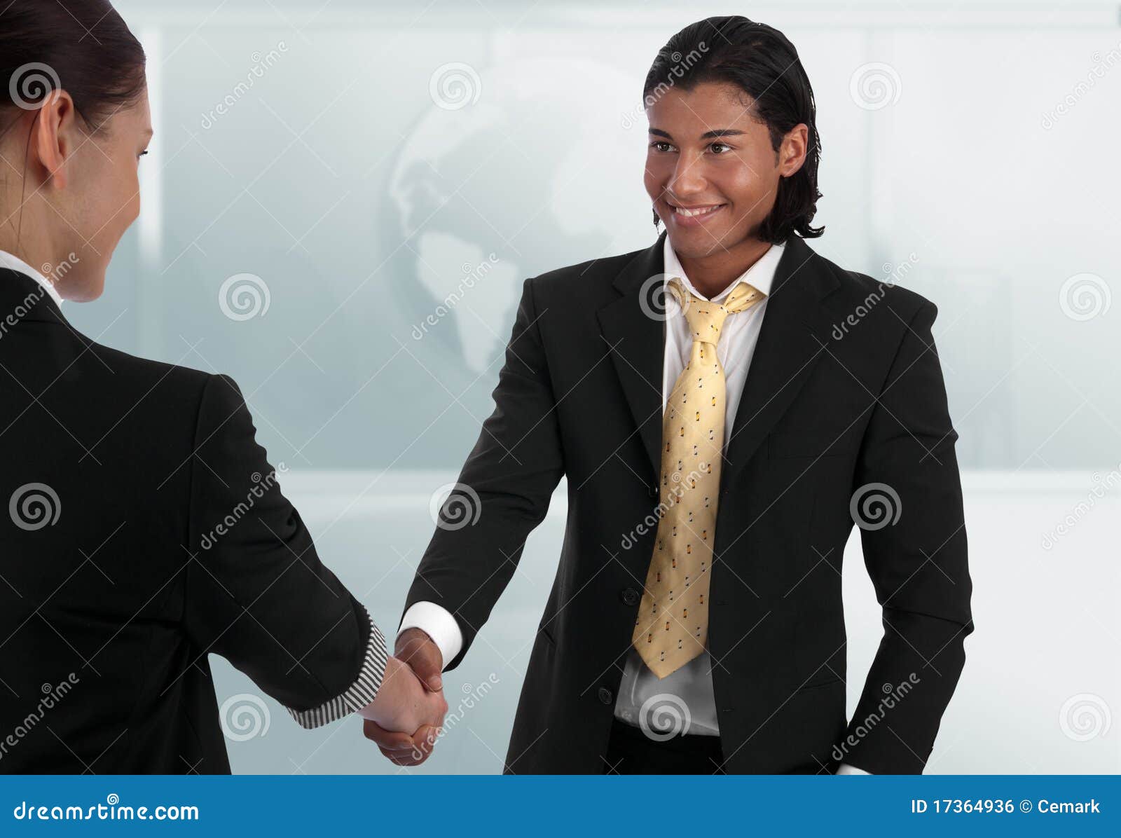 Diverse business handshake stock photo. Image of portrait - 17364936