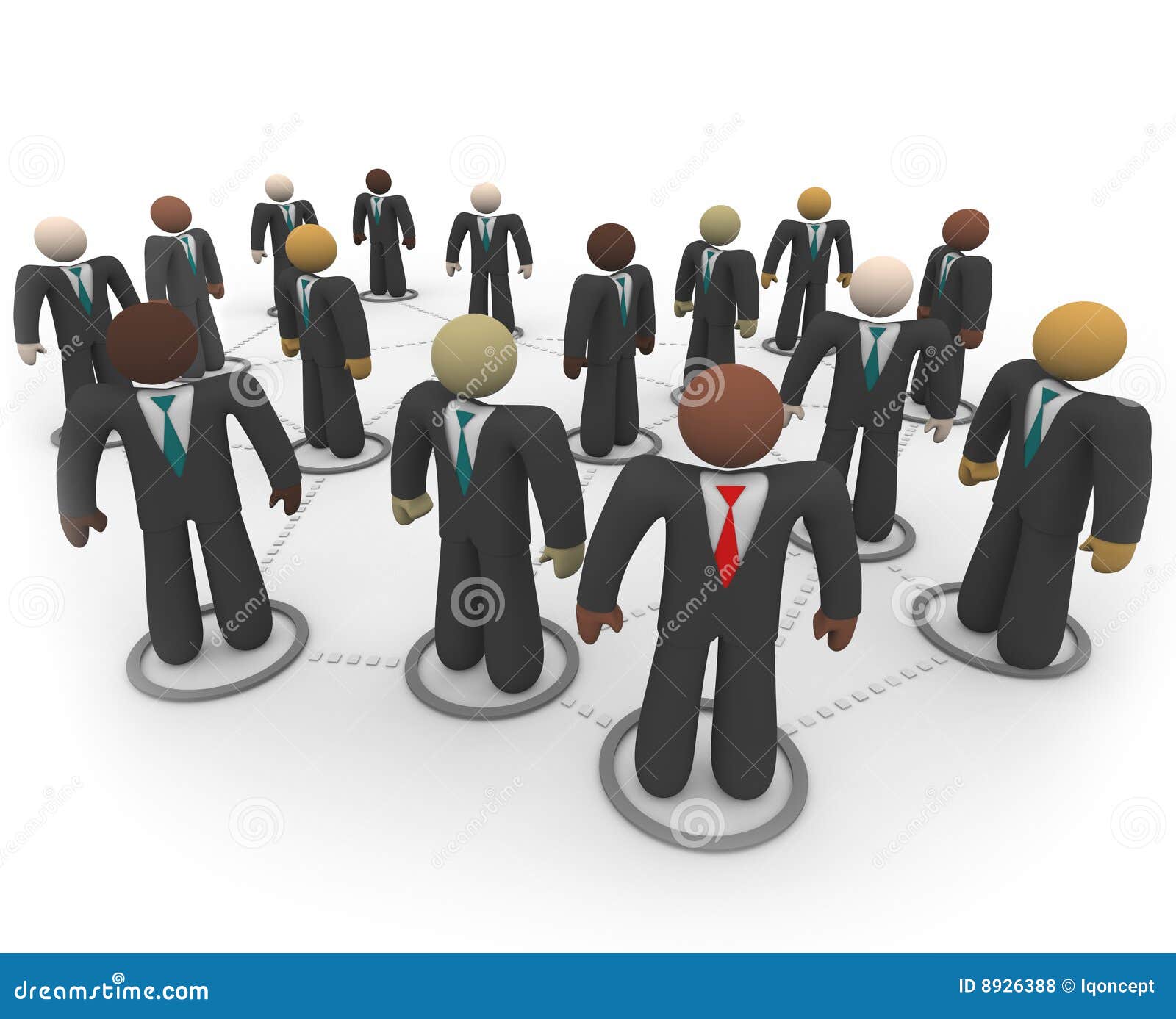 Diverse Social Roles Concept Icon Vector Illustration | CartoonDealer ...