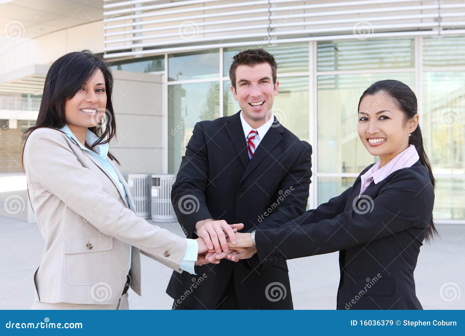 Diverse Business Team stock image. Image of leadership - 16036379