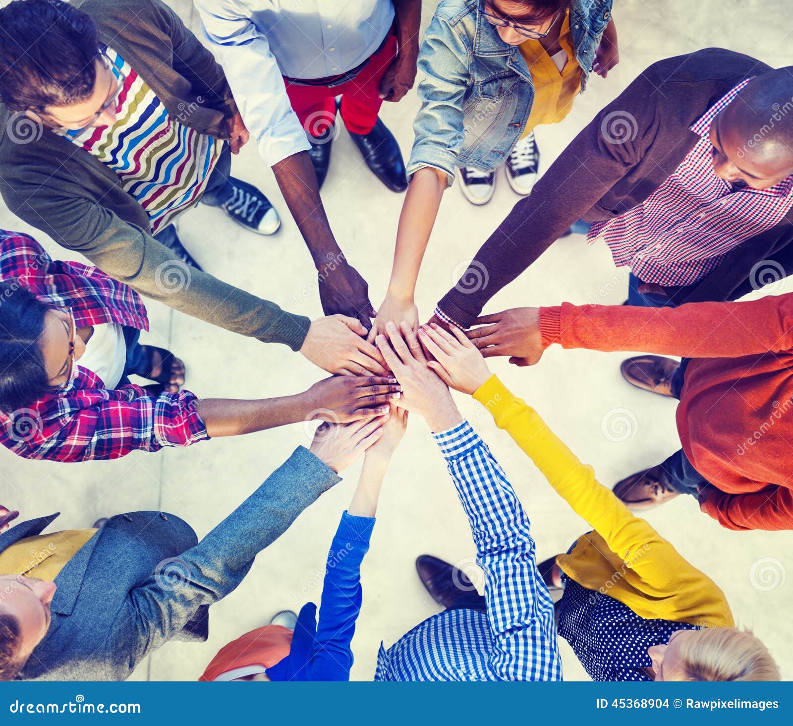 Diverse and Casual People and Togetherness Concept Stock Photo - Image ...