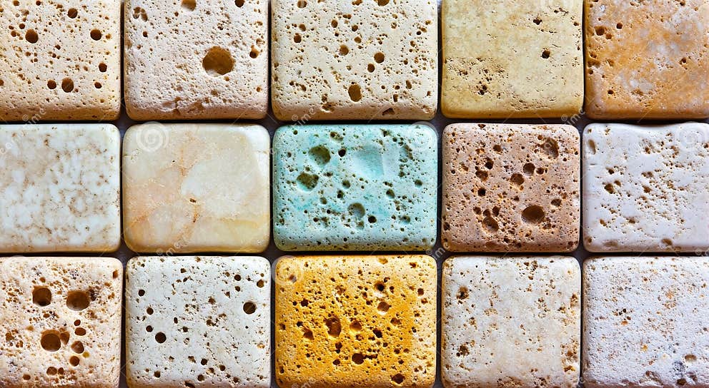 Diverse Ceramic Stones with a Uniform Texture, Accurate Cuts, and ...