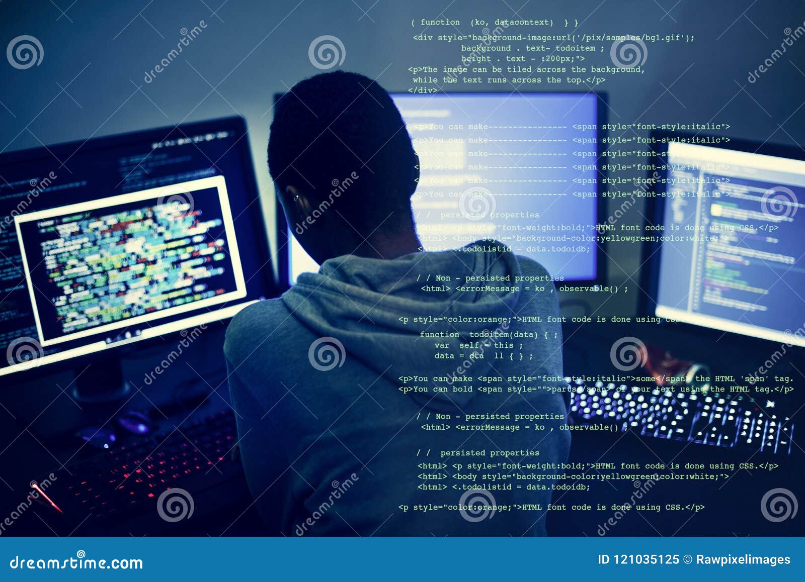 Diverse Computer Hacking Shoot by Hacker Stock Image - Image of ...