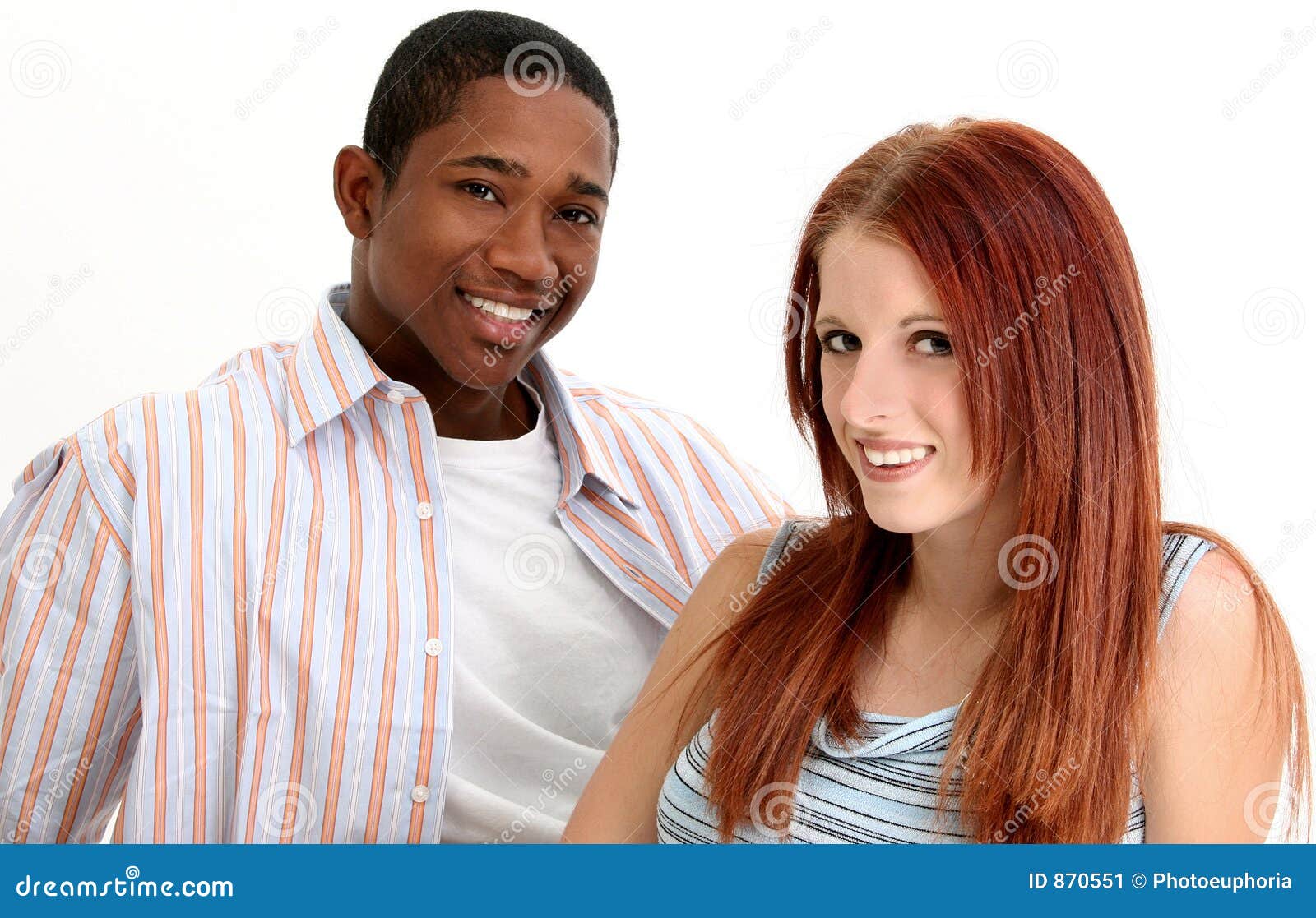 Diverse Couple stock image. Image of attractive, pretty - 870551