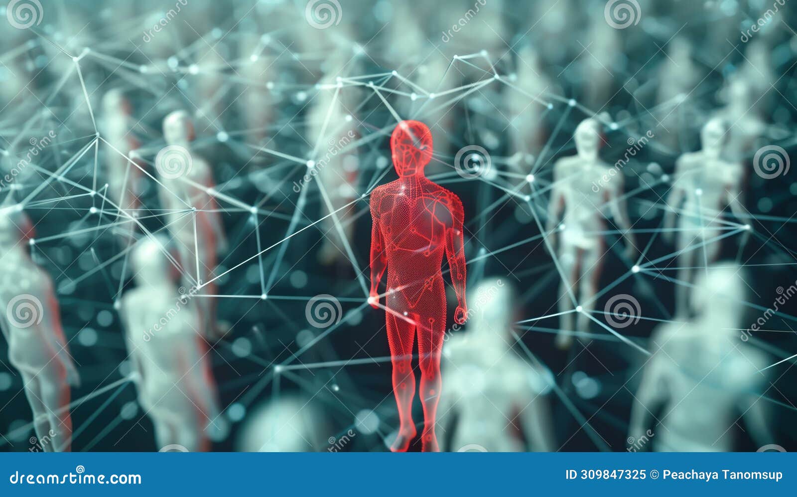 A Diverse Crowd Gathers, Symbolizing the Interconnectedness of People ...