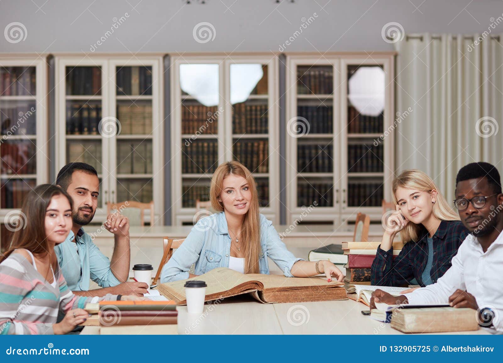 Classmate Classroom Sharing International Friend Concept Stock Image ...