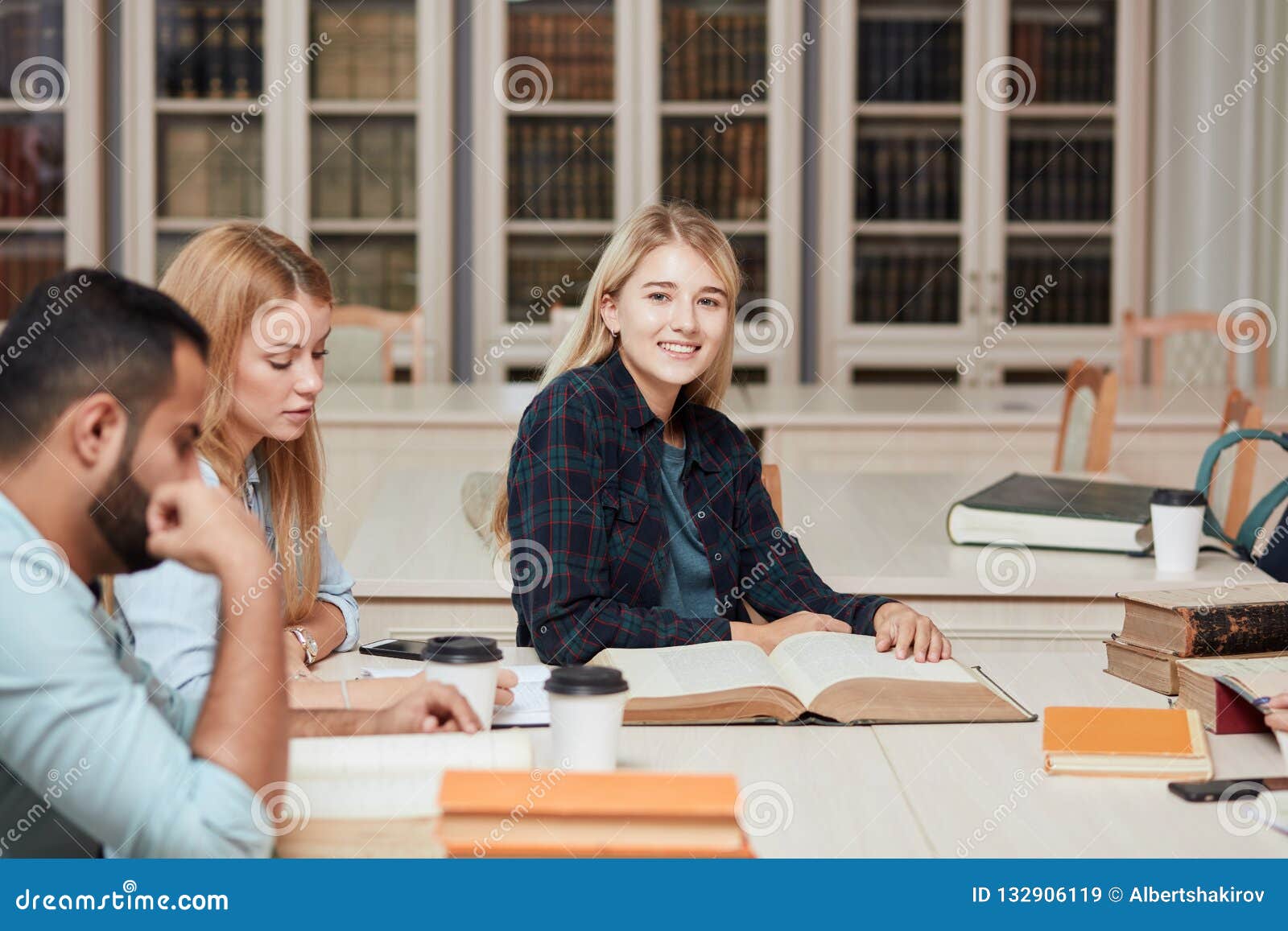 Classmate Classroom Sharing International Friend Concept Stock Image ...