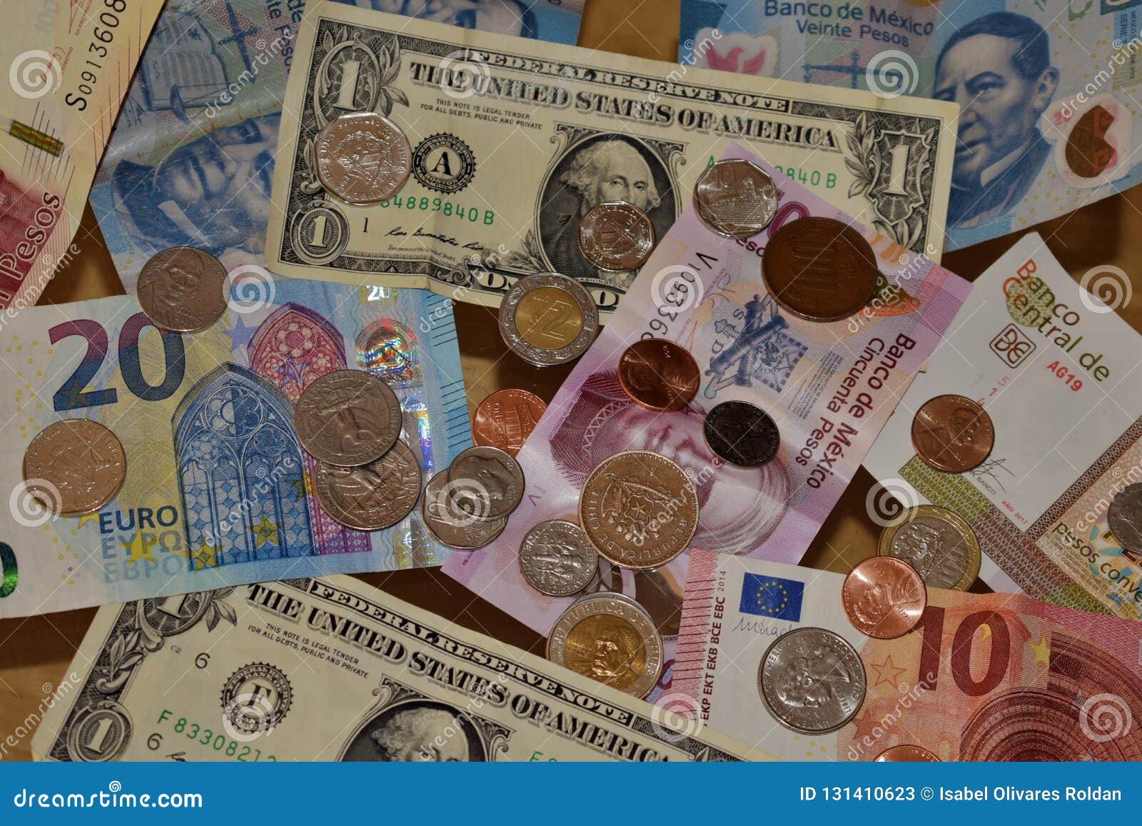 Diverse currencies Money stock image. Image of coins - 131410623